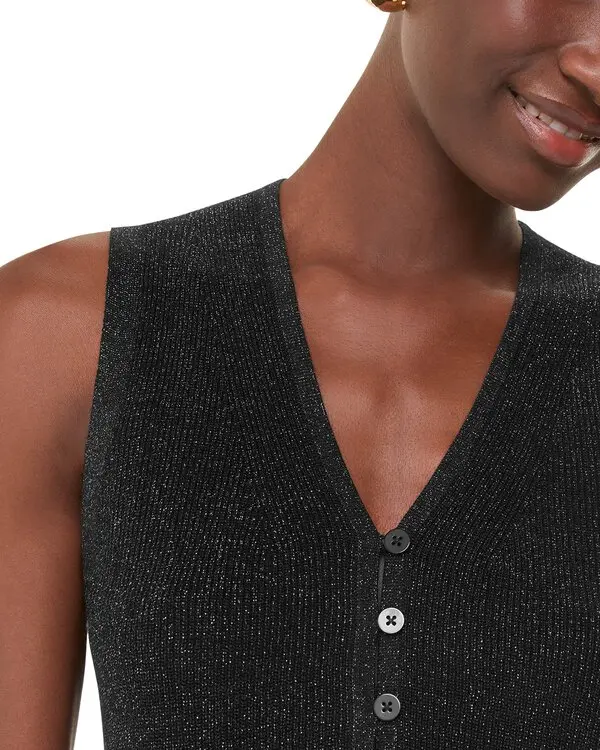 Whistles Sparkle Knit Tank