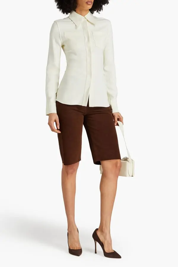 Victoria Beckham Crepe Shirt