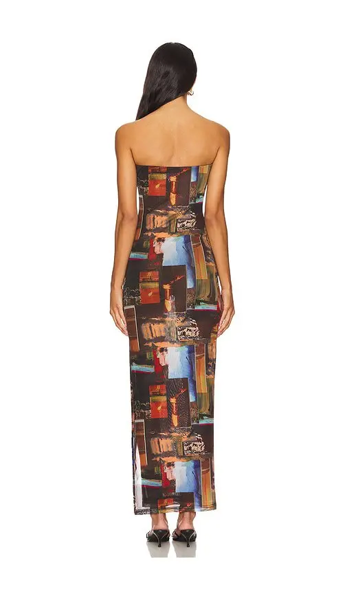 Superdown Estella Printed Maxi Dress