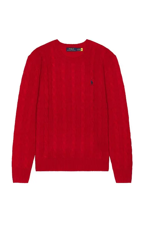 Polo Ralph Lauren Cable-knit Wool-cashmere Sweater