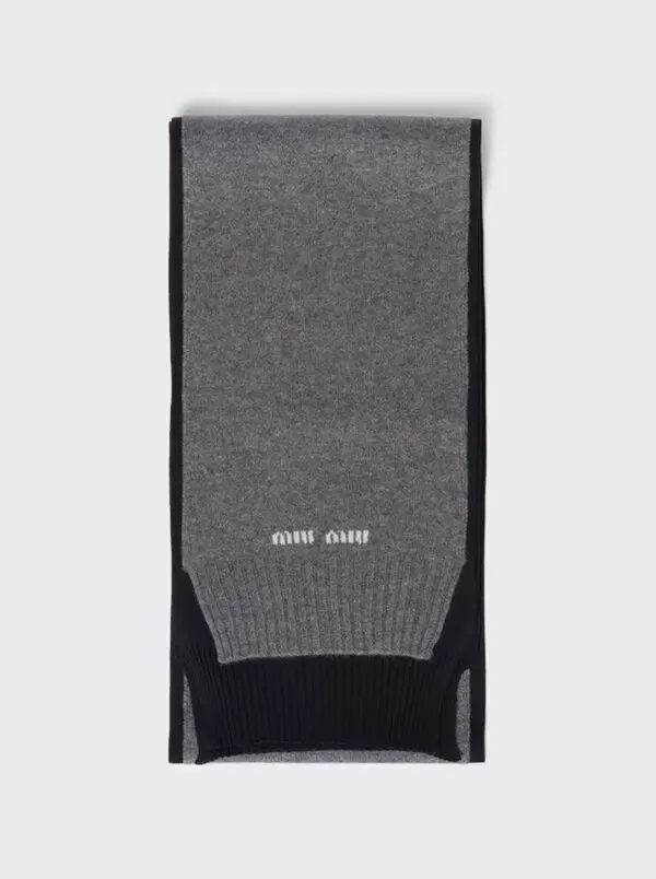 Miu Miu Cashmere And Silk Scarf