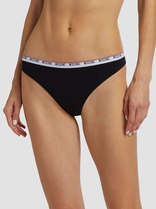Moschino Logo Tape Underwear 3-pack