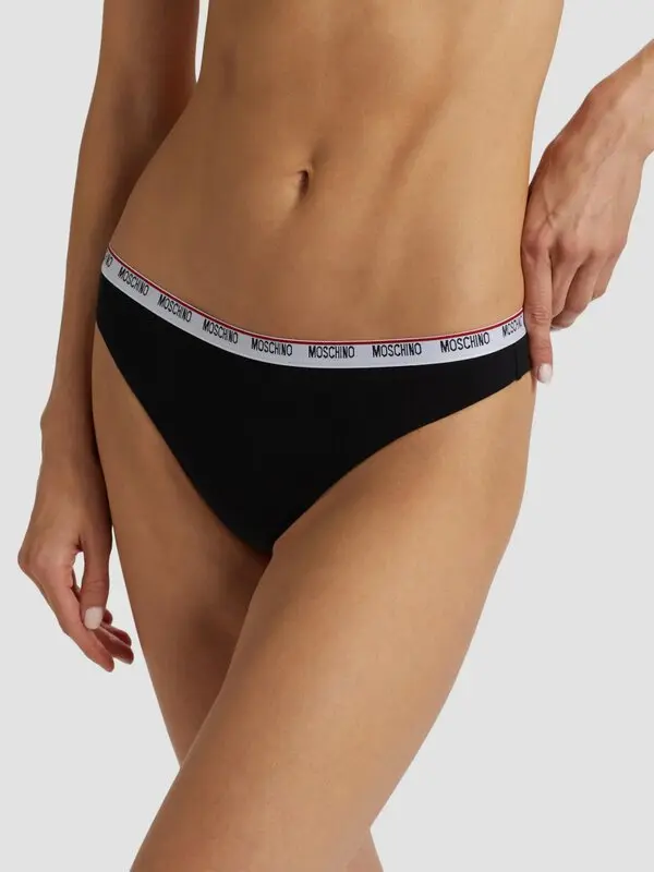 Moschino Logo Tape Underwear 3-pack