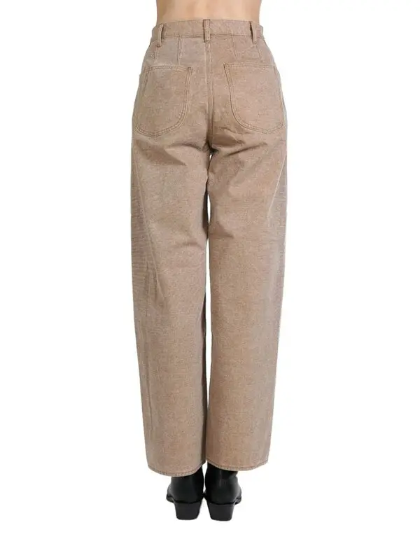 Auralee Washed Canvas Trousers