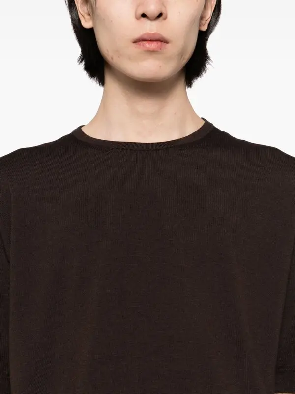 LARDINI Knitted T-shirt