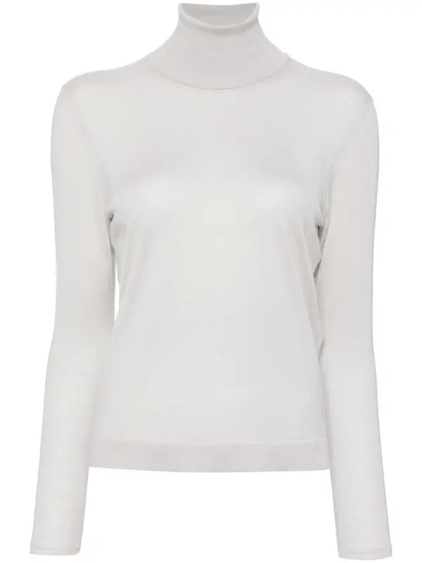 TOM FORD Roll Neck Jumper - Neutrals