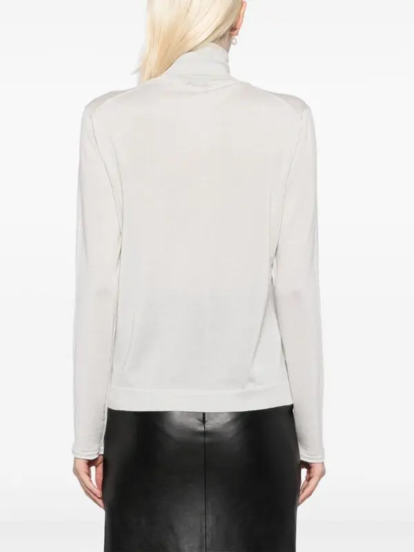 TOM FORD Roll Neck Jumper - Neutrals