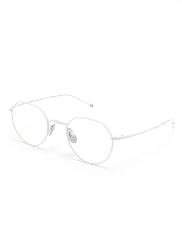 Thom Browne Titanium Round Frame Glasses
