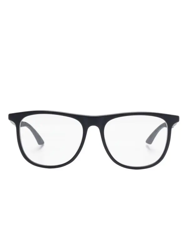 Montblanc Square-frame Eyeglasses - Black