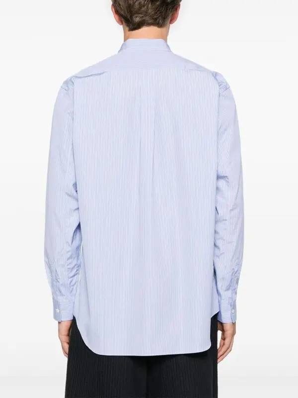 Comme Des Garçons Striped Shirt - Blue