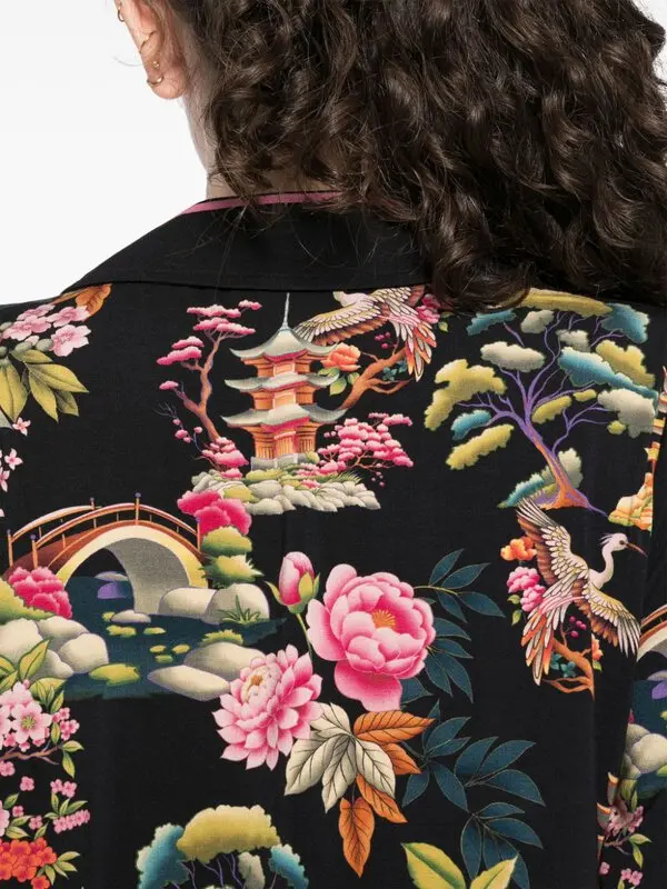 Johnny Was Janie Henley Shirt