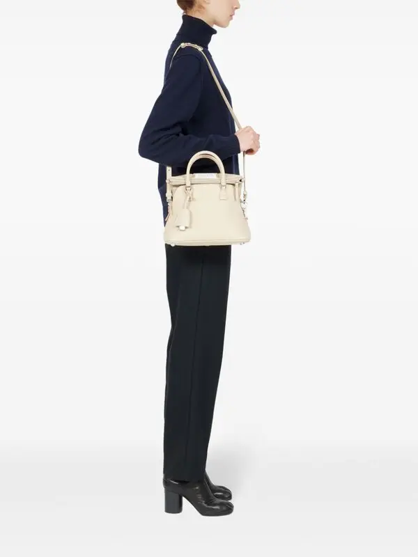 MAISON MARGIELA 5ac Classique Mini Tote Bag - Neutrals