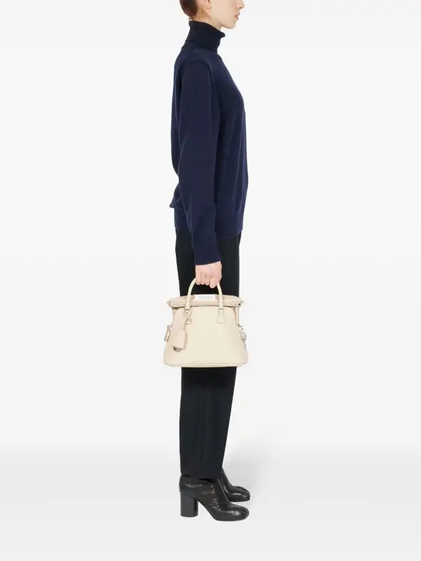 MAISON MARGIELA 5ac Classique Mini Tote Bag - Neutrals