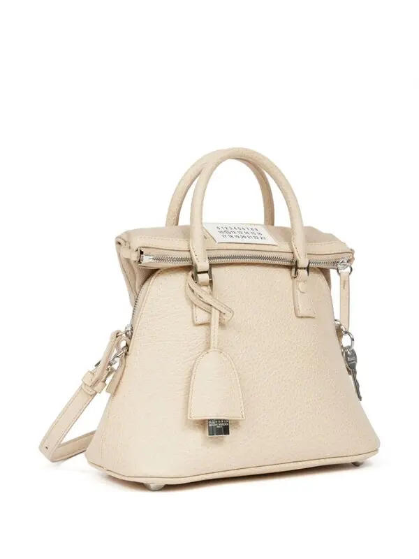 MAISON MARGIELA 5ac Classique Mini Tote Bag - Neutrals