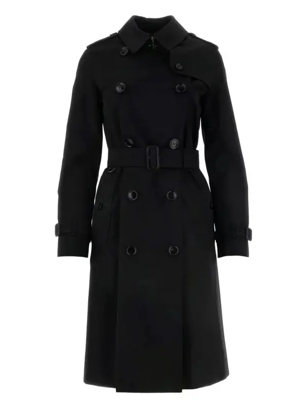 Burberry Kensington Trench Coat - Black