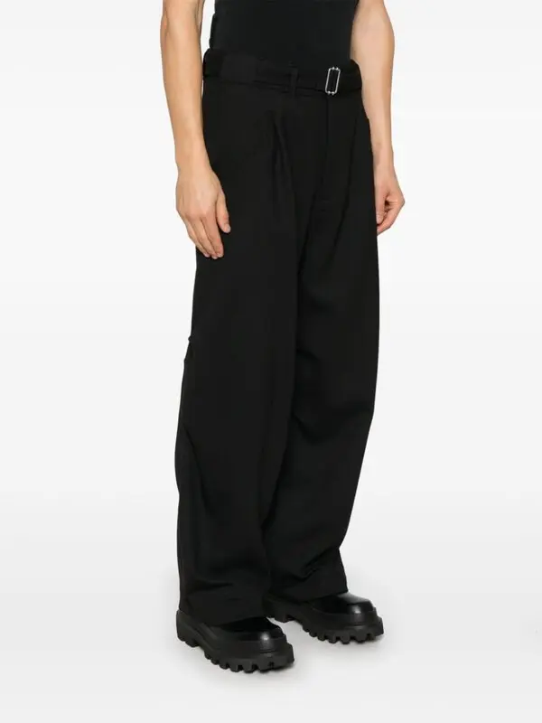 Emporio Armani Belted Trousers