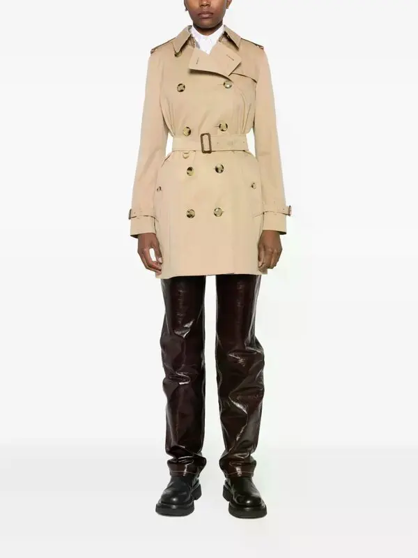 Burberry The Kensington Heritage Trench Coat - Brown