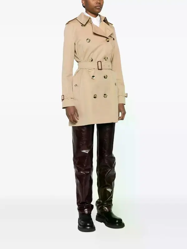Burberry The Kensington Heritage Trench Coat - Brown
