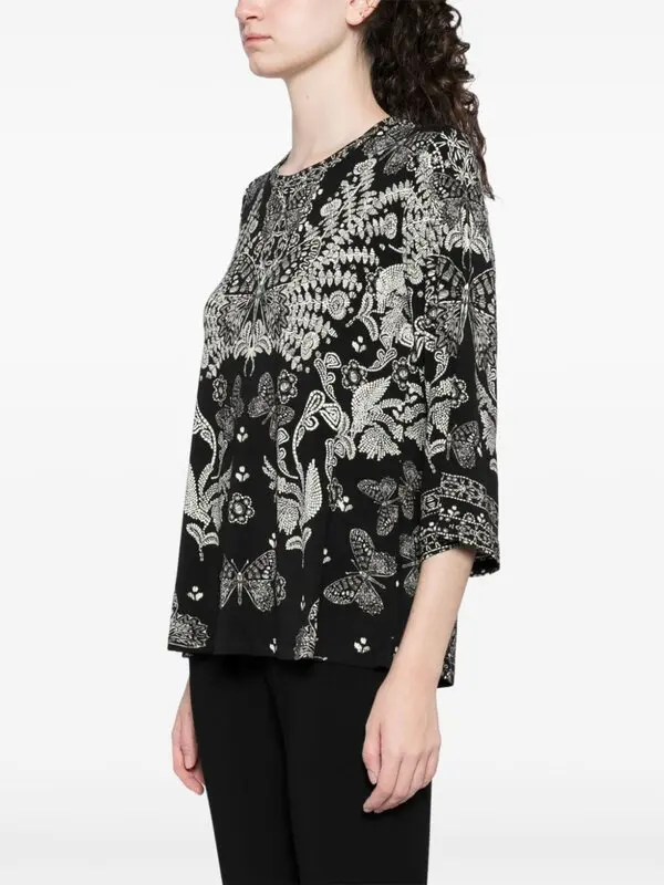 Johnny Was Janie Bell-sleeved Top