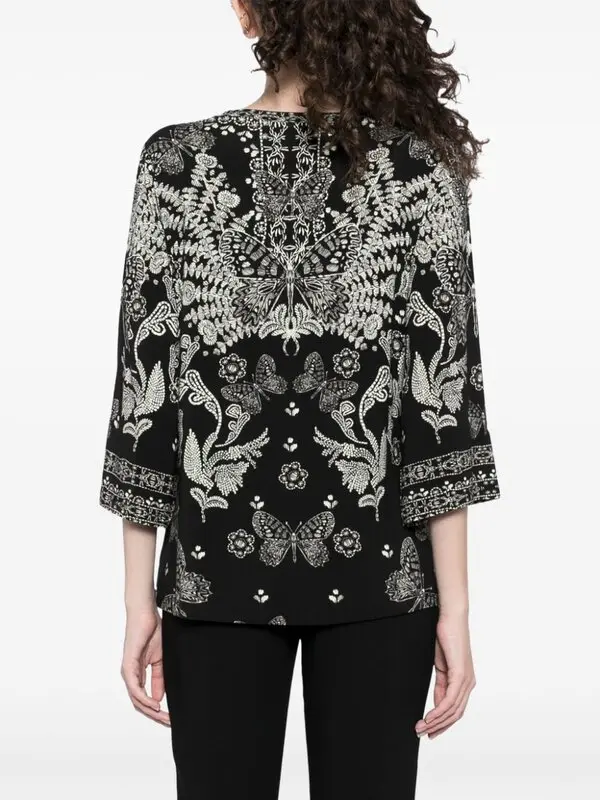 Johnny Was Janie Bell-sleeved Top