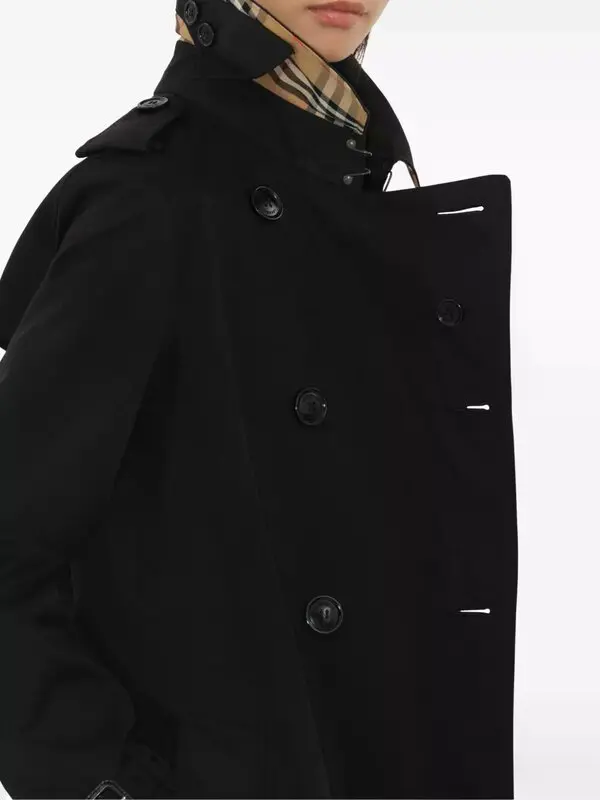 Burberry Double-breasted Cotton Coat