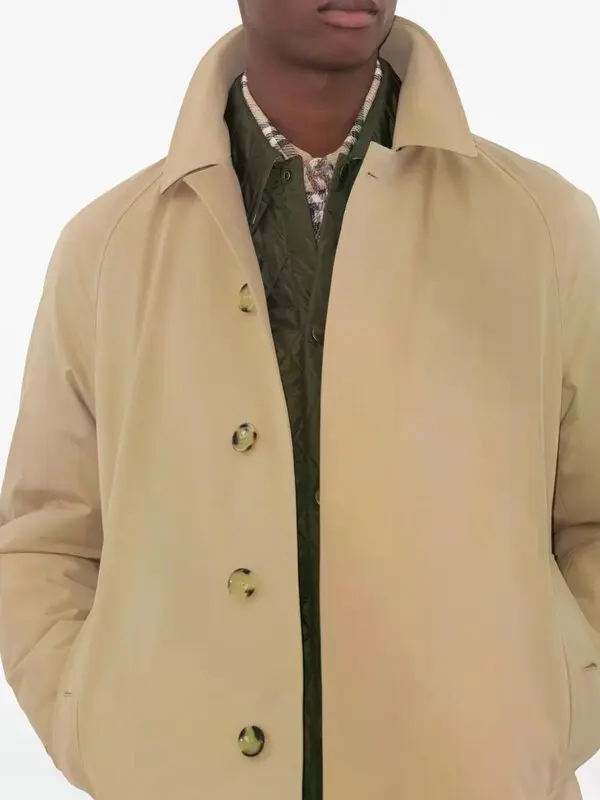 Burberry Camden Heritage Car Coat - Neutrals