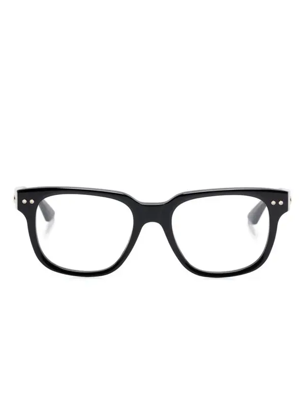 Montblanc Square-frame Glasses - Black