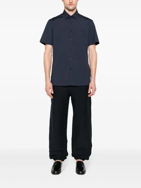 Burberry Logo-patch Cotton Track Trousers