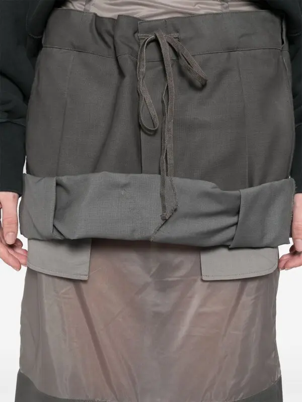 MAISON MARGIELA Layered Midi Skirt