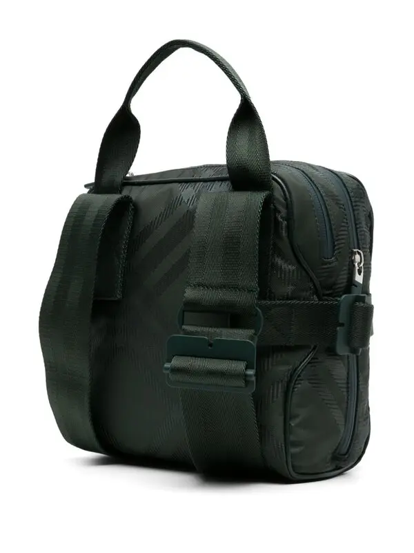 Burberry Vintage Check Jacquard Shoulder Bag - Green