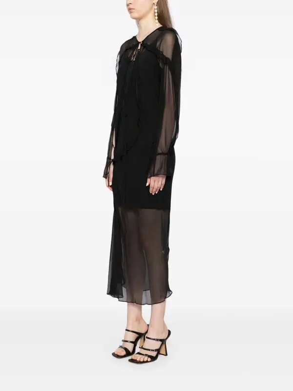 Christopher Esber Bias Concave Dress