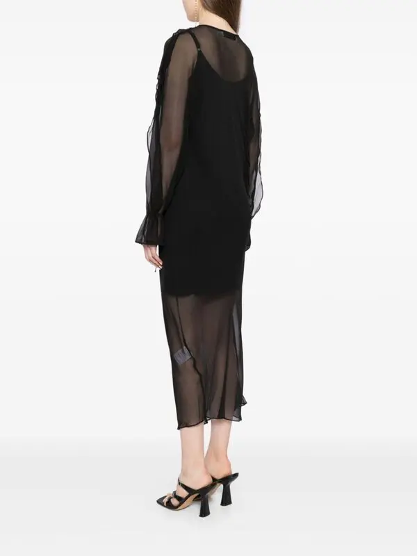 Christopher Esber Bias Concave Dress