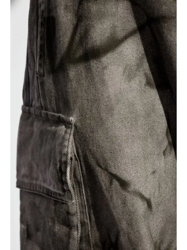 Adidas Camouflage-print Cargo Trousers - Grey