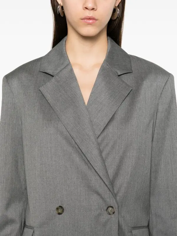 Loulou De Saison Loulou Studio Tailored Twill Blazer