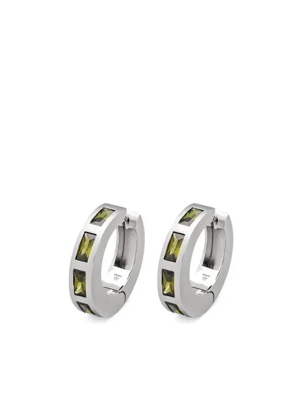Tom Wood Small Arch Hoop Earrings - Silver