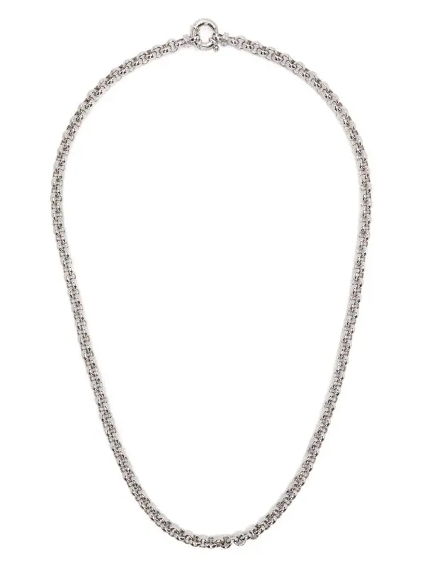 Tom Wood Thick Rolo Chain Necklace - Silver