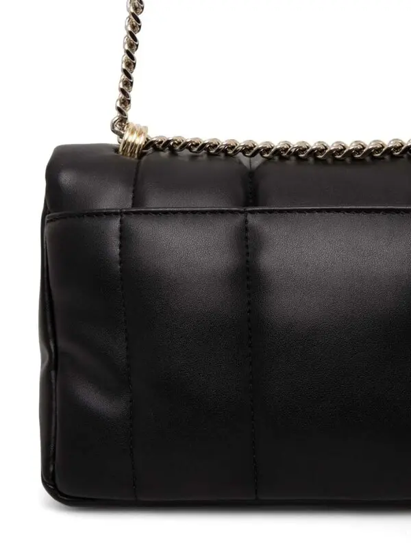BOSS Monogram Plaque Shoulder Bag - Black