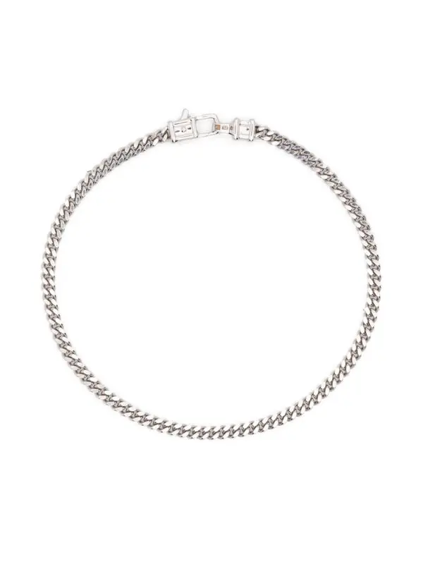 Tom Wood Curb M Bracelet - Silver