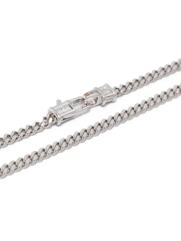 Tom Wood Curb M Bracelet - Silver