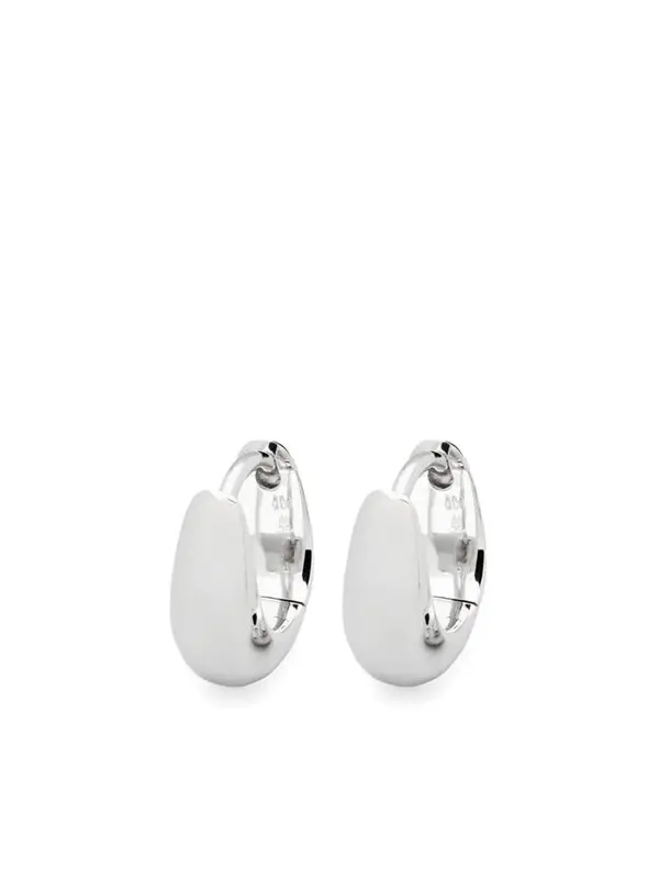 Tom Wood Ice Huggie Earrings - Silver