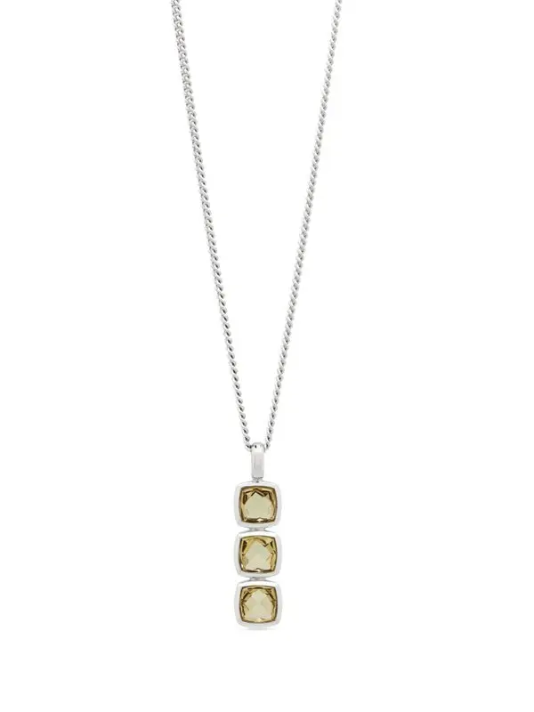 Tom Wood Athena Pendant Necklace - Silver