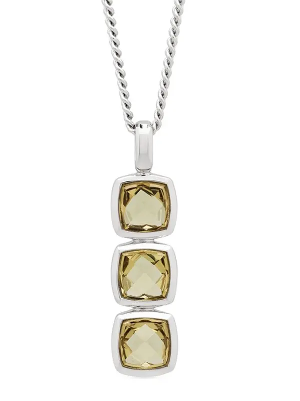 Tom Wood Athena Pendant Necklace - Silver