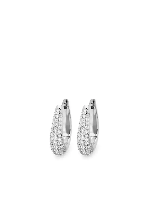 Tom Wood Liz Hoop Earrings - Silver
