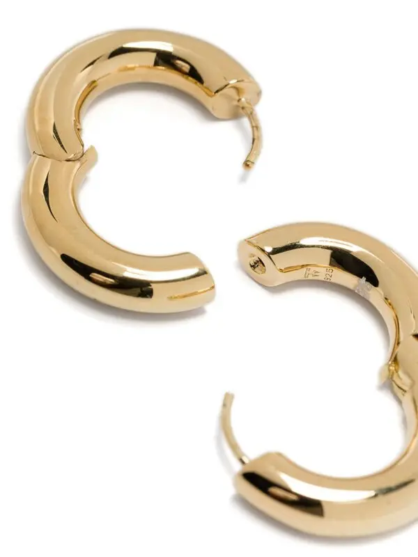 Tom Wood Chunky Hoop Earrings - Gold