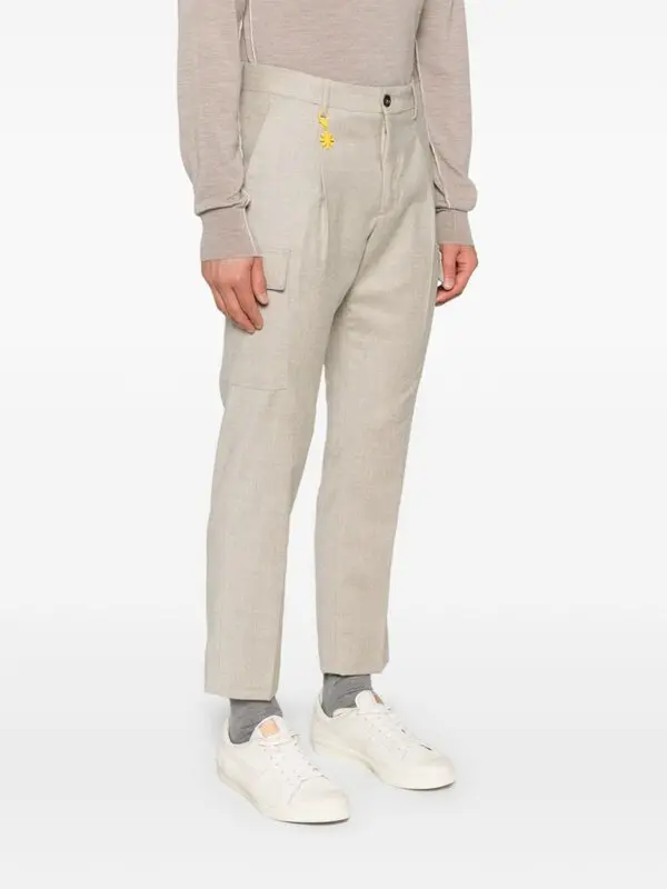 MANUEL RITZ Pleated Cargo Pants