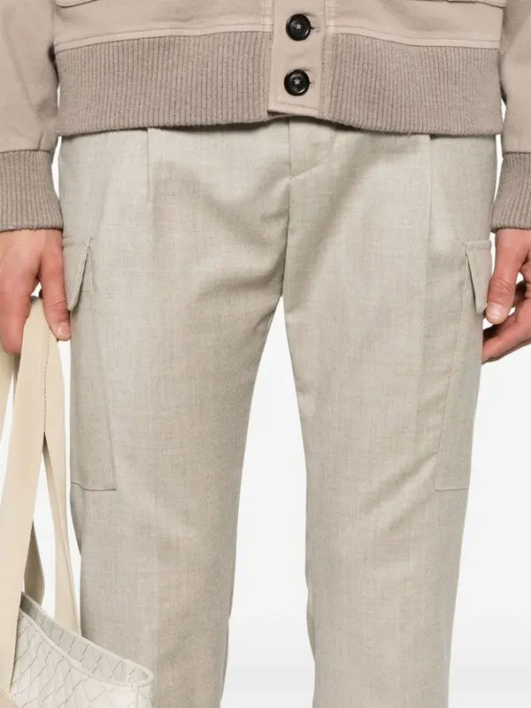 MANUEL RITZ Pleated Cargo Pants