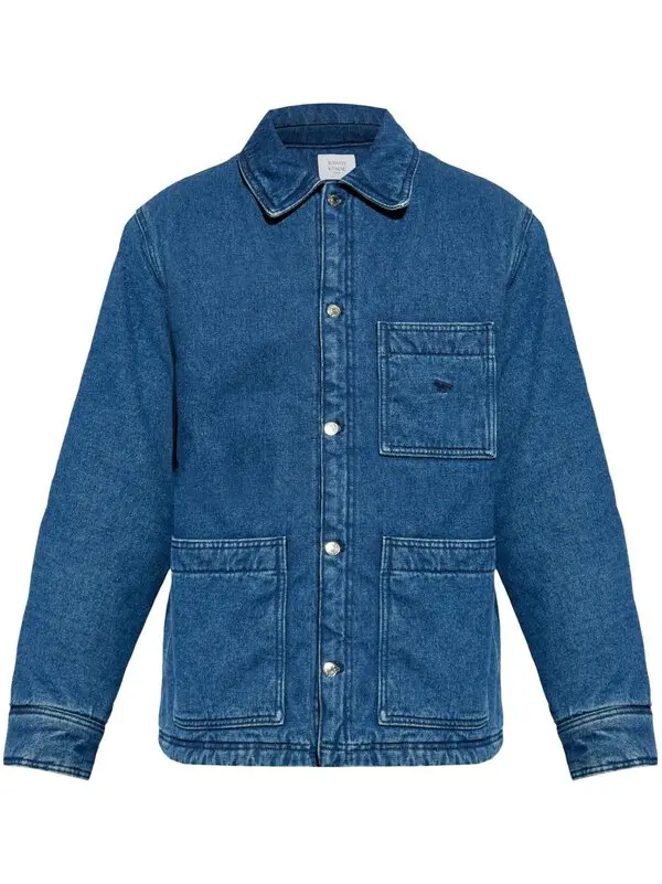 Maison Kitsuné Padded Denim Workwear Jacket