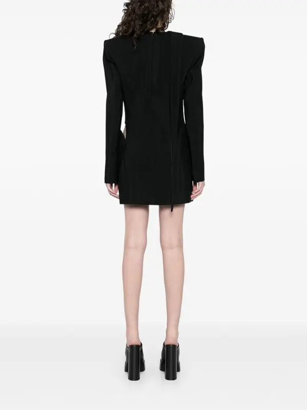 MUGLER Cut-out Tailored Dress