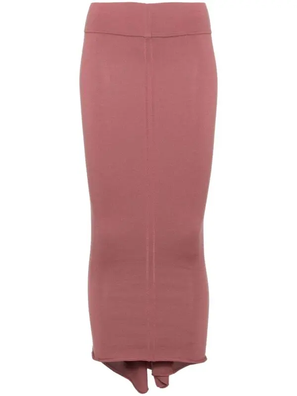 Rick Owens Porterville Fitted Skirt - Pink