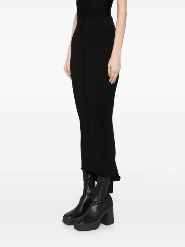 Rick Owens Porterville Fitted Skirt